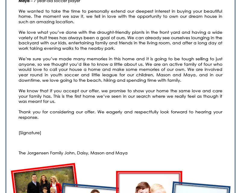 4 H Buyer Letter Template 4 Things About 4 H Buyer Letter Template You 