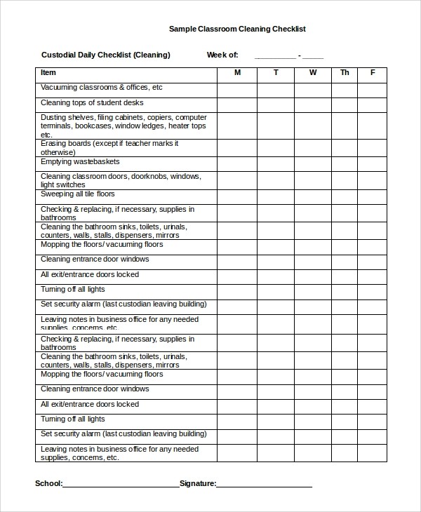 Daily Checklist Template 4 Great Lessons You Can Learn From Daily 