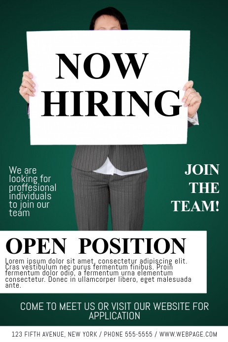 Free Job Flyer Template Reasons Why Free Job Flyer Template Is Getting 
