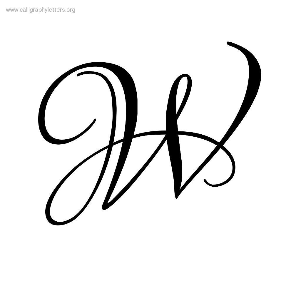 Fancy Letter W Template Fancy Letter W Template Will Be A Thing Of The 